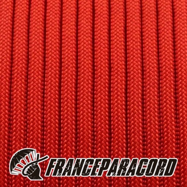 Paracord 550 couleur Imperial Red